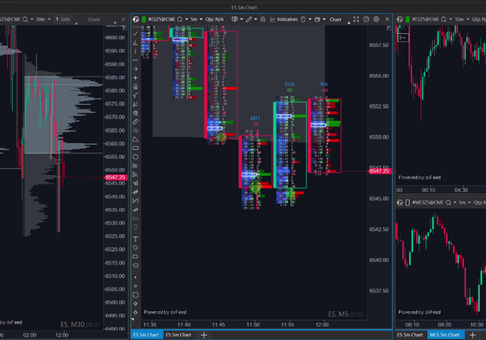 ATAS Workspace-Vorlage für den Smart Money Konzepts Marathon